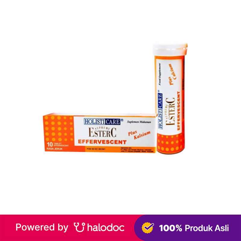 Jual Holisticare Ester C Effervescent Rasa Jeruk 10 Tablet Di Seller ...
