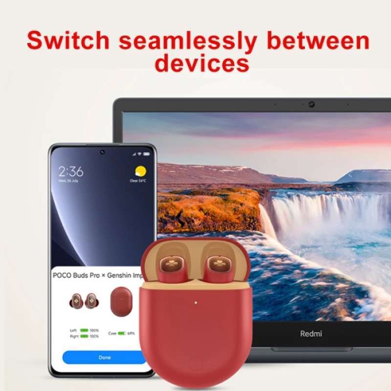 Jual Poco Buds Pro Tws Earbuds Genshin Impact Edition Di Seller Gamelan ...