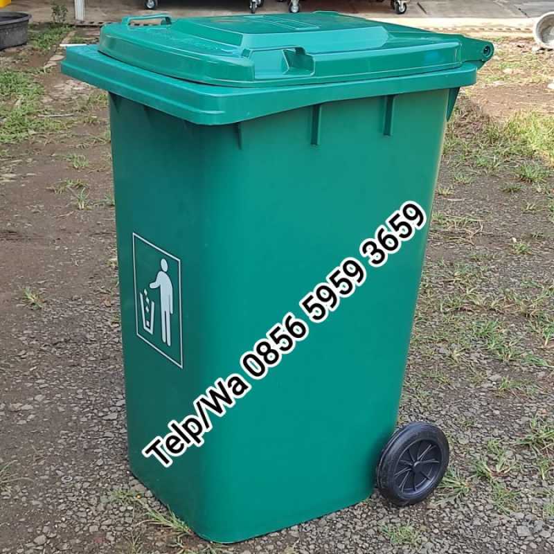 Promo Tempat Sampah Besar-tong Sampah Besar-bak Sampah Besar Uk 240 Liter Diskon 23% Di Seller ...
