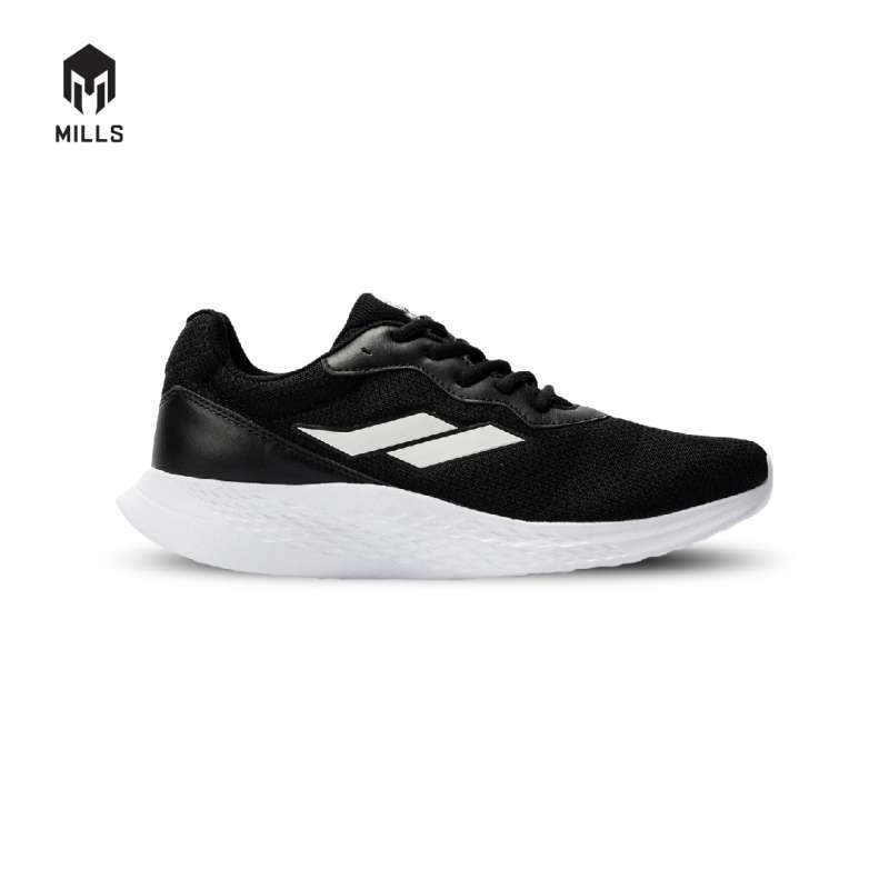 Jual Mills Sepatu Lari Running Shoes Specter Black / White 9101406 - 45 ...