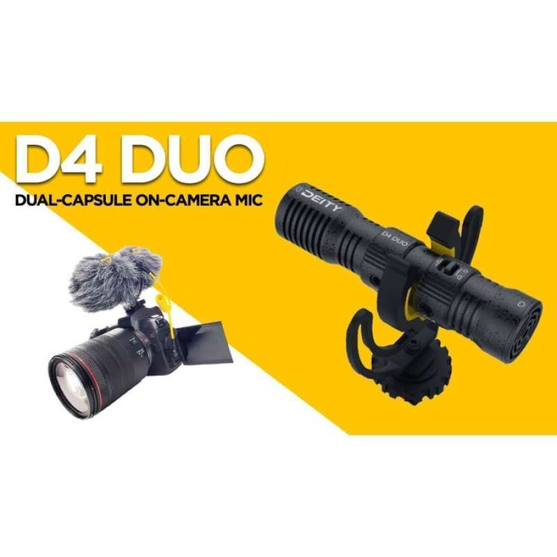 Jual Deity Microphones V-mic D4 Duo Dual-capsule Micro Camera-mount ...