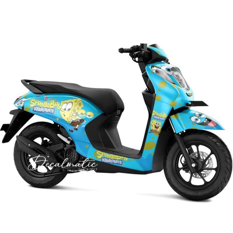 Jual Stiker Decal Full Body Honda Genio 2019 2020 2022 2023 Spongebob ...