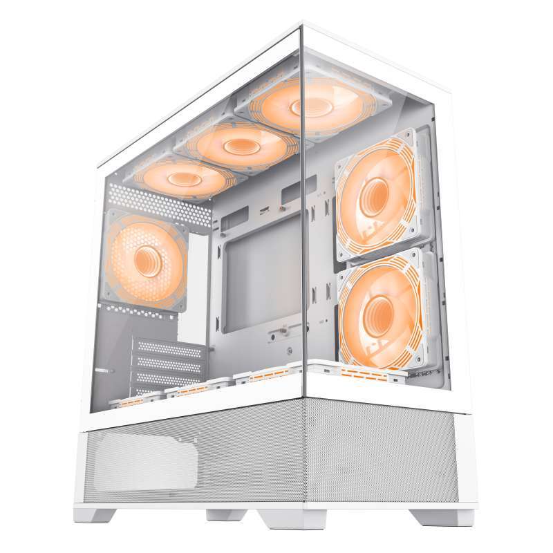 Jual Pc Case Gamemax Vista White M-atx Tempered Glass Di Seller Mantap ...