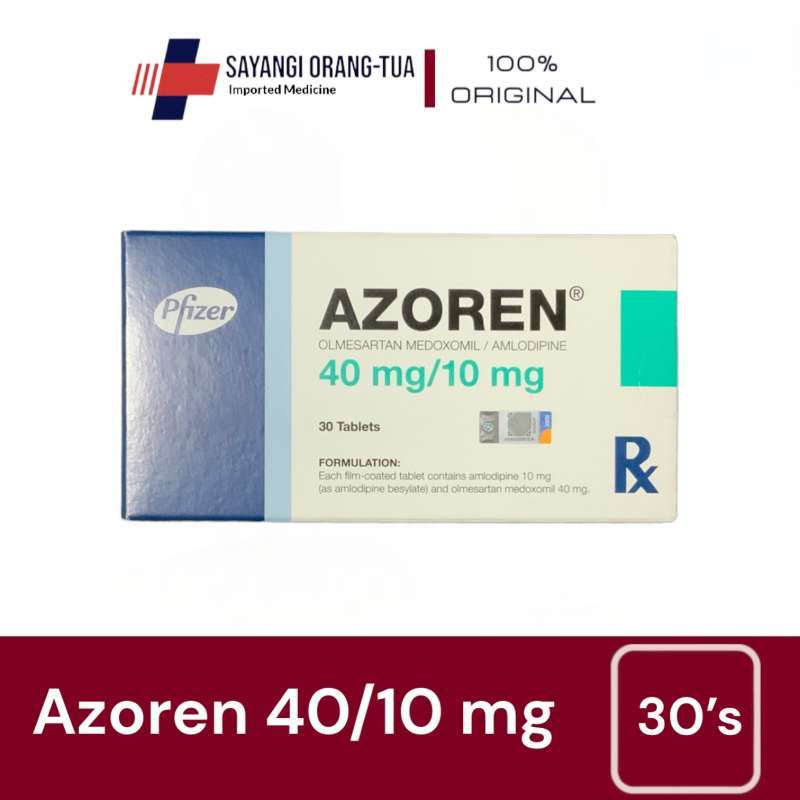 Jual Azoren 40/10 Mg 30 Tablet Di Seller Advance One - Petisah Tengah ...