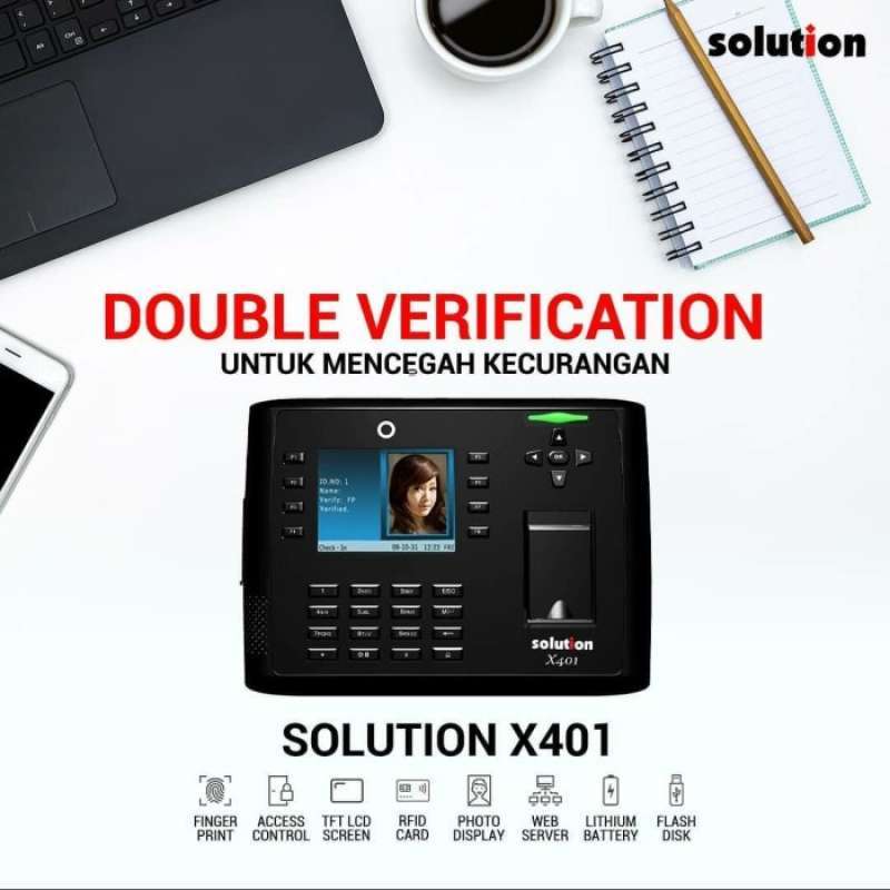 Promo Mesin Absensi Dan Akses Door X401 Murah Dan Berkualitas Diskon 23% Di Seller Pt. Wakasa ...