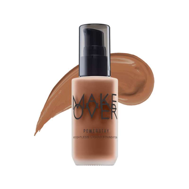 Jual MAKE OVER POWERSTAY WEIGHTLESS LIQUID FOUNDATION - C62 RICH COCOA ...