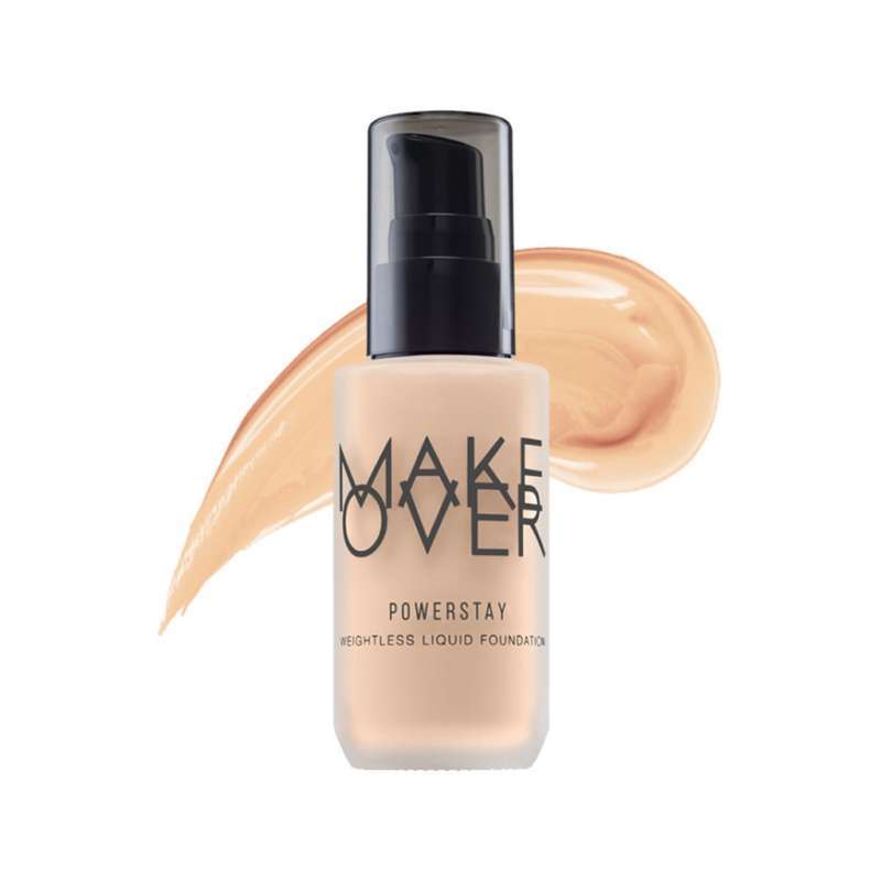 Jual MAKE OVER POWERSTAY WEIGHTLESS LIQUID FOUNDATION - W22 WARM IVORY ...