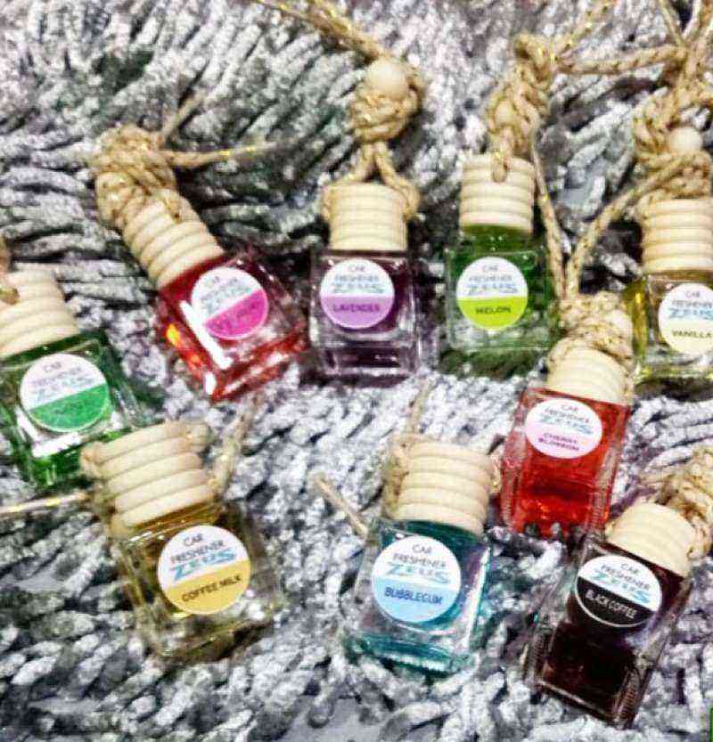 Jual Zeus Parfum Mobil Cair Botol Kotak/ Parfum Gantung Botol ...