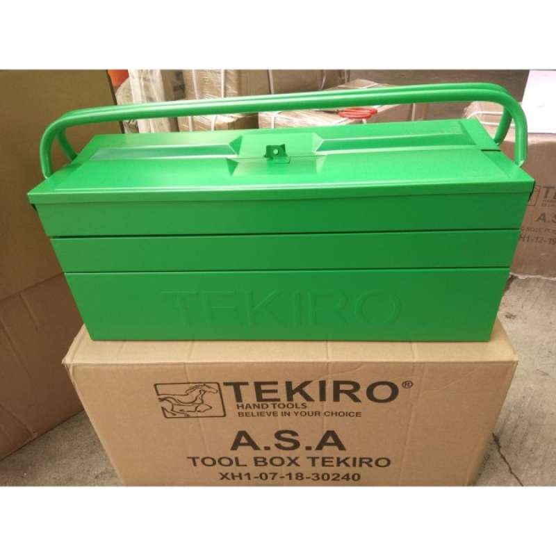 Promo Tekiro Tool Box 3 Susun (550 X 200 X 290 Mm) /toolbox Besi Â € Diskon 23% Di Seller Cv ...