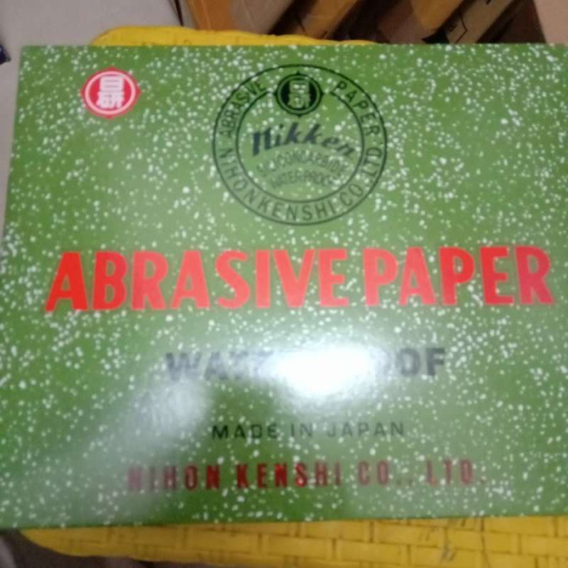 Promo Amplas Nikken Grit 240 Diskon 23% Di Seller Cv. Kenesi Sukarindo - Kalibata, Kota Jakarta ...