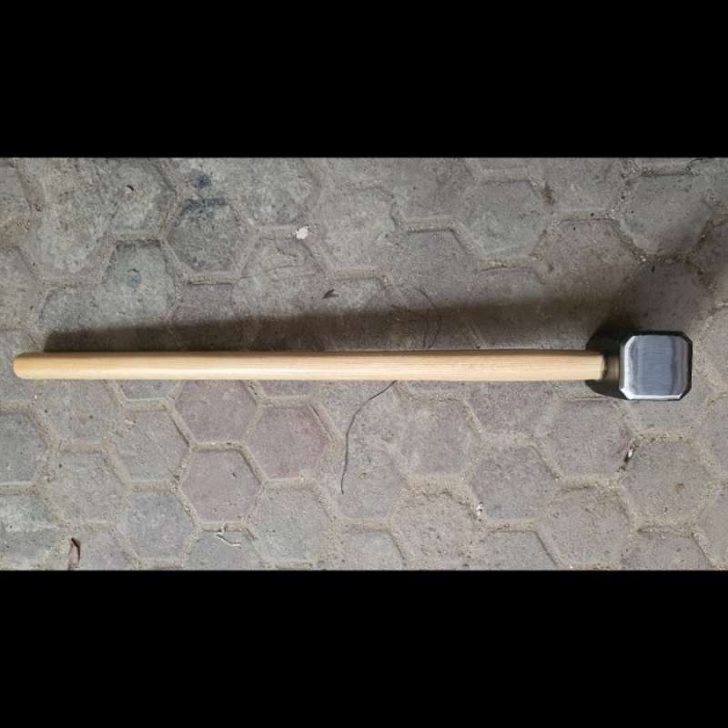 promo-palu-batu-godam-3kg-6-lbs-gagang-kayu-stone-hammer-6lbs-3-kg