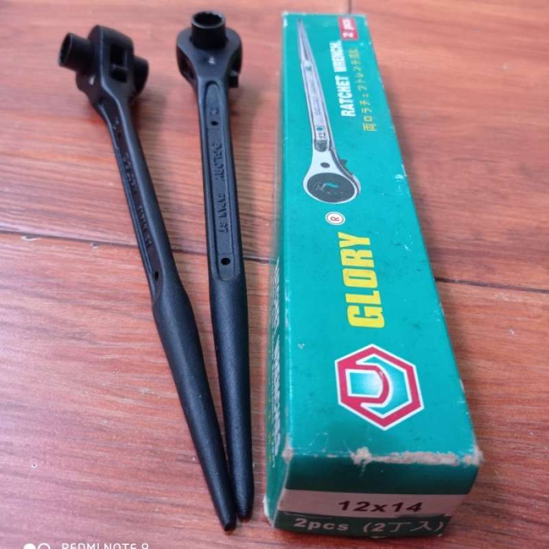 Promo Kunci Ratchet Glory 12 X 14 Kunci Ring Scaffolding Diskon 23% Di ...