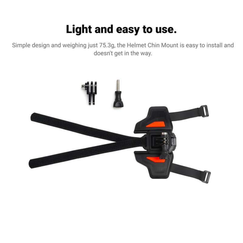 Jual Insta360 Helmet Chin Mount POV Angle for Motovlog di Seller ...