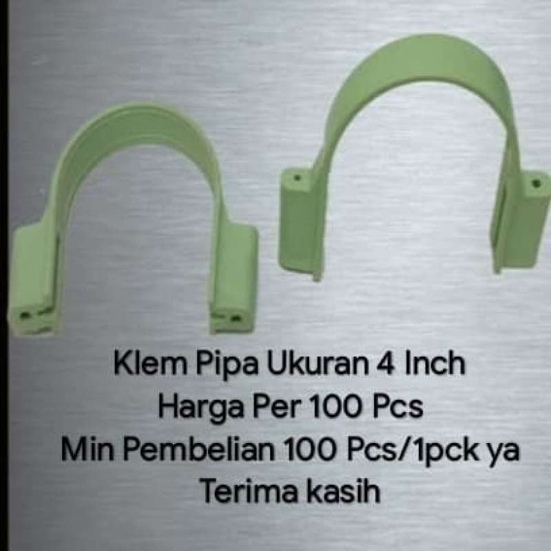 Promo Klem Pipa Arrow Ukuran 4 Inch Diskon 23% Di Seller Thunder Store ...