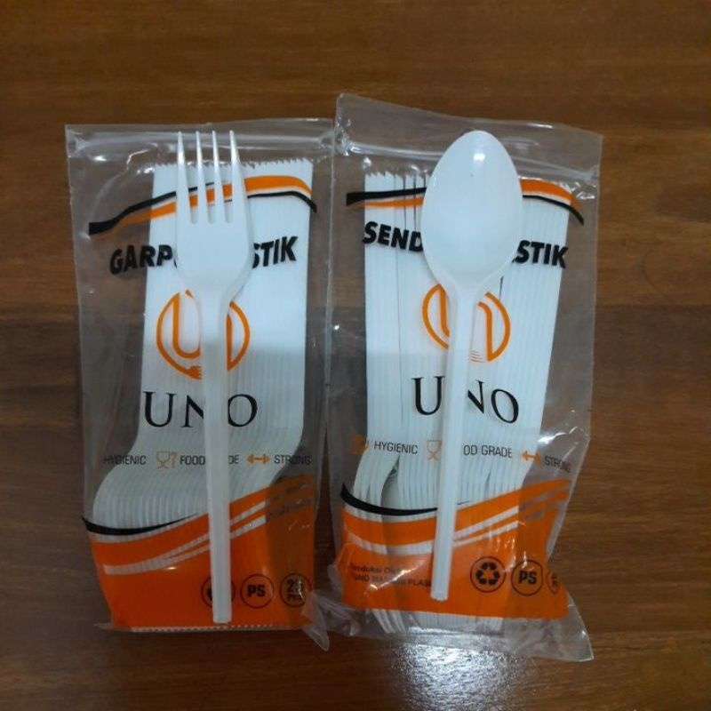 Jual Sendok Makan Plastik Uno Original Murah - Harga Diskon Juni 2024 ...