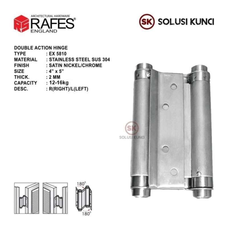 Promo Engsel Koboi Stainless Steel SUS 304 RAFES (EX 5810) Diskon 23% ...