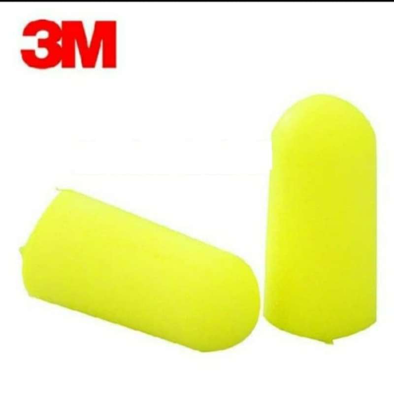 Promo 3m Yellow Neon Ear-plug/pelindung Telinga Dari Debu Saat Kerja ...