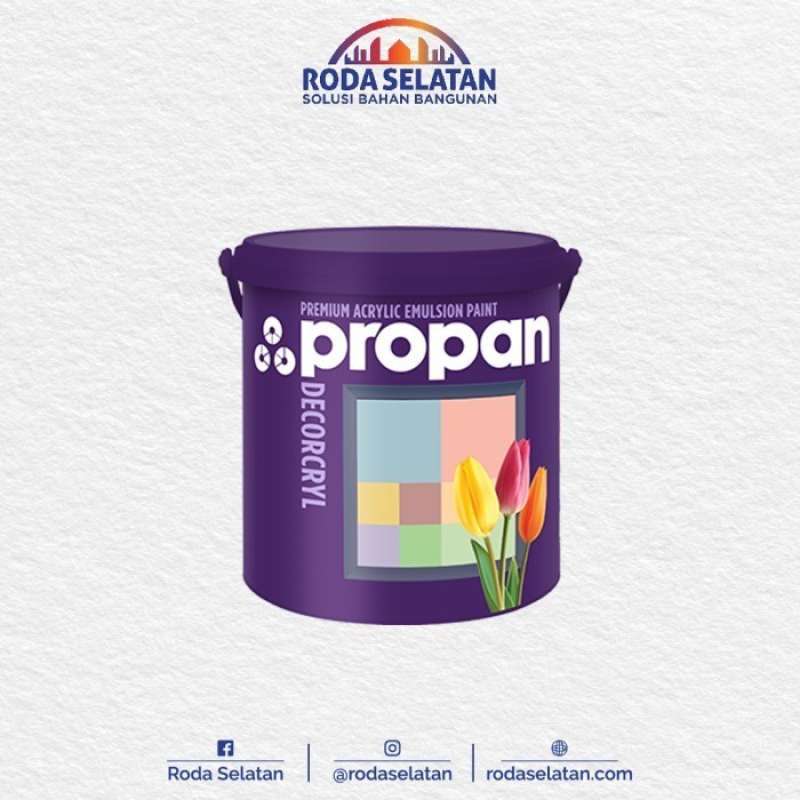 Promo Cat Tembok Propan Decorcryl Grey Castle CI9006 2,5 Liter Diskon ...