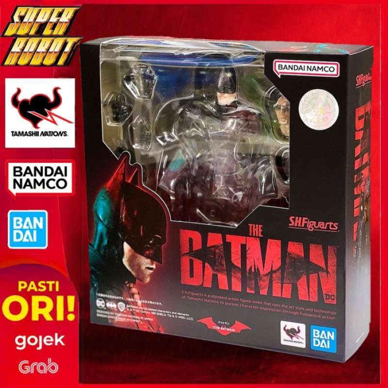 Promo Shf The Batman 2022 Robert Pattinson Ver - Bandai Dc Shfiguarts ...