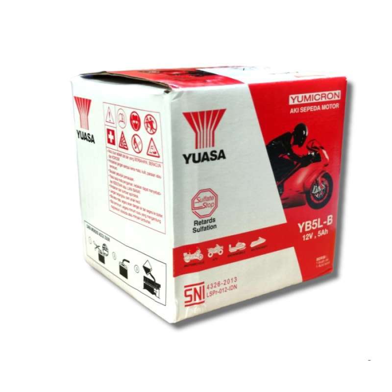 Promo Aki Motor Aki / Accu Basah Zuur Yuasa Yb5l-b Yb5lb Dijamin Yuasa Baru Diskon 26% Di Seller ...