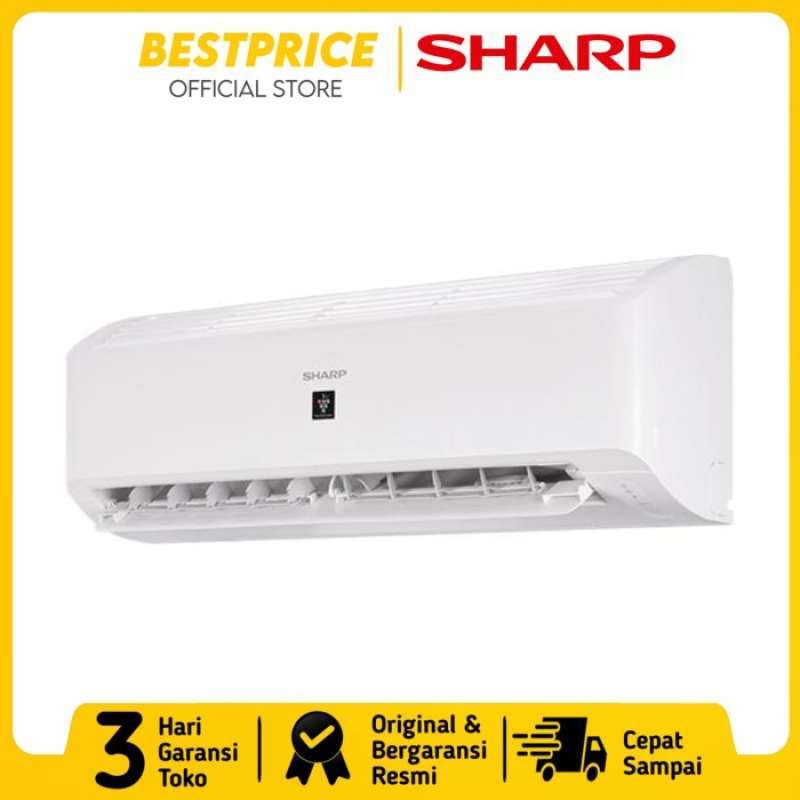 Jual New Ac Sharp 1/2 Pk Ah-ap5bmy Ac Split 0.5 Pk Sharp Plasmacluster Low Watt Di Seller ...