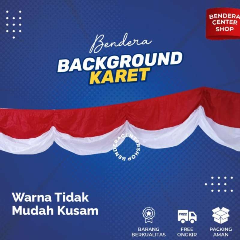 Promo Promo Agustus / Benner Spanduk Bendera Panggung Indonesia Merah ...