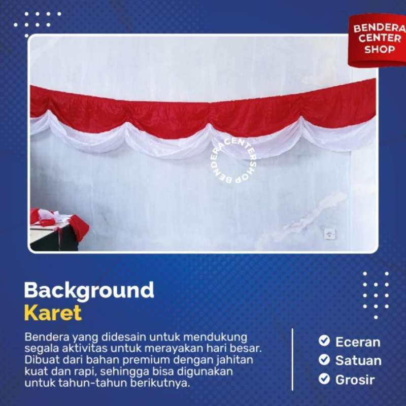 Promo Promo Agustus / Benner Spanduk Bendera Panggung Indonesia Merah ...