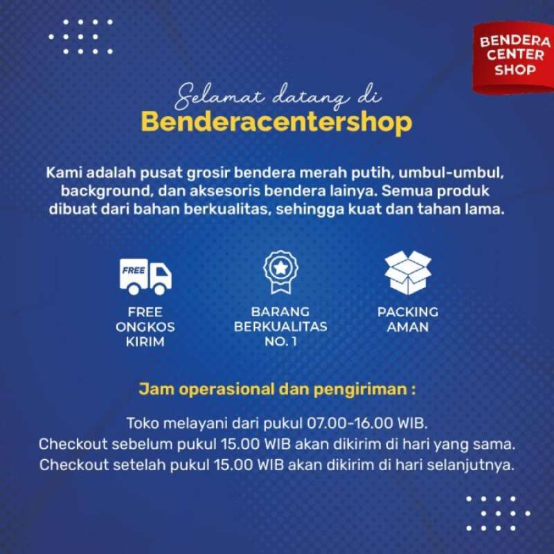 Promo Promo Agustus / Benner Spanduk Bendera Panggung Indonesia Merah ...