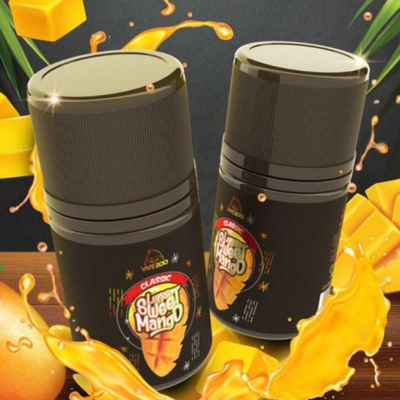 Promo Vape zoo Lunar Sweet Mango Classic 60ML Liquid Freebase Diskon 14 ...