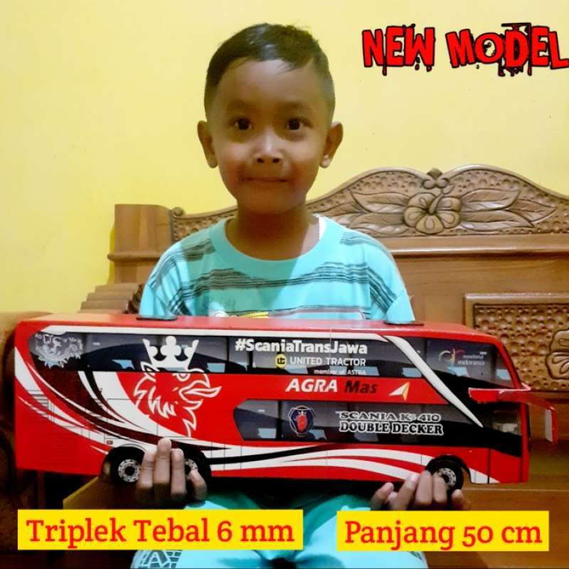 Jual Miniatur Bus Kayu Besar Original Harga Termurah Maret 2024 | Blibli