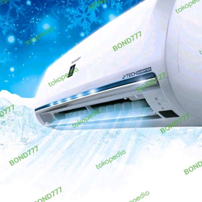 Promo Sharp AC Single Split 1pk AHXP10UHY Inverter Ion Plasmacluster ...
