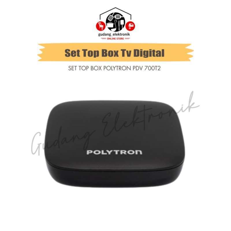 Promo Set Top Box TV Digital Polytron PDV-700T2 Diskon 23% di Seller ...