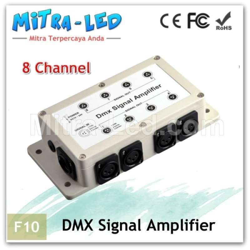 Promo DMX SIGNAL AMPLIFIER - F10 Diskon 23% di Seller PT. Wakasa ...