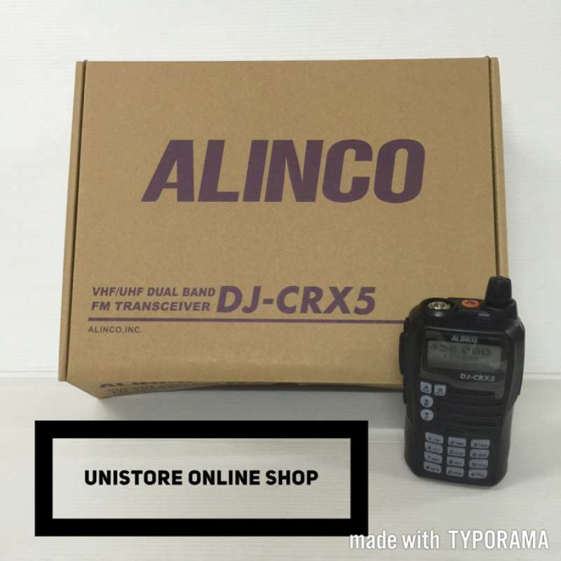 Promo HT/Handy Talky Alinco DJ CRX5 Dual Band Diskon 23% di Seller PT. Wakasa Pratama - Grogol ...