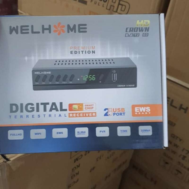 Promo Stb Hd Crown Dvb-t2-03 / Set Top Box Diskon 23% Di Seller Pt. Wakasa Pratama - Grogol, Kab ...