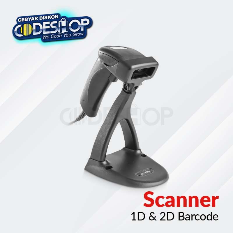 Jual Code Cr950 Scanner Barcode 1d 2d Imager Handheld Efaktur Auto Scan ...