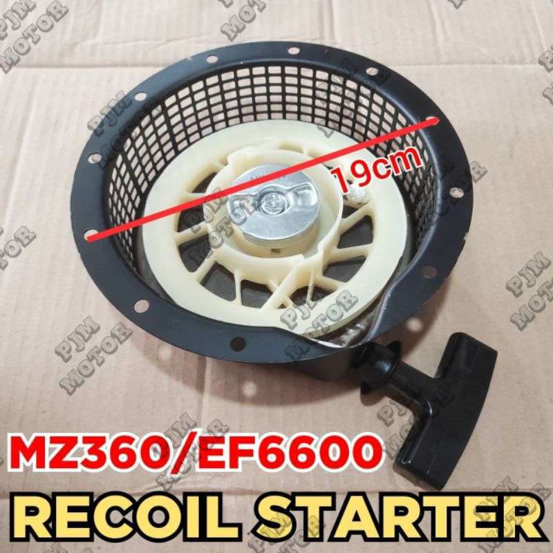 Promo Khm Mz360 Recoil Starter Assy Tarikan Kap Engkol Mesin Pengerak Genset Yamaha Mz 360 ...