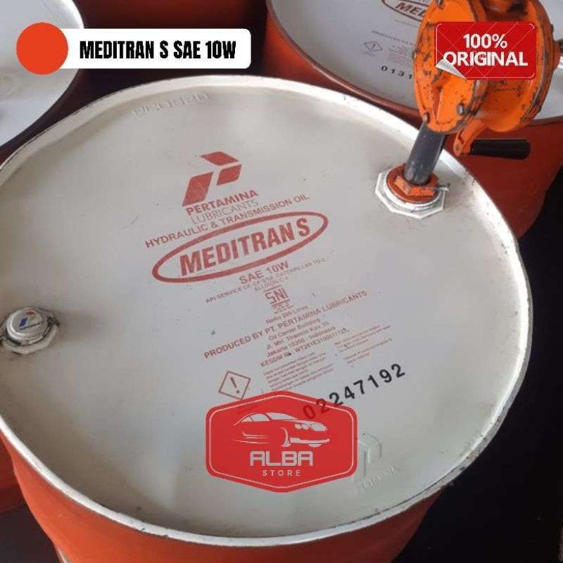 Jual Meditran S Sae 10W / Pertamina / Oli Pelumas / Power Steering ...