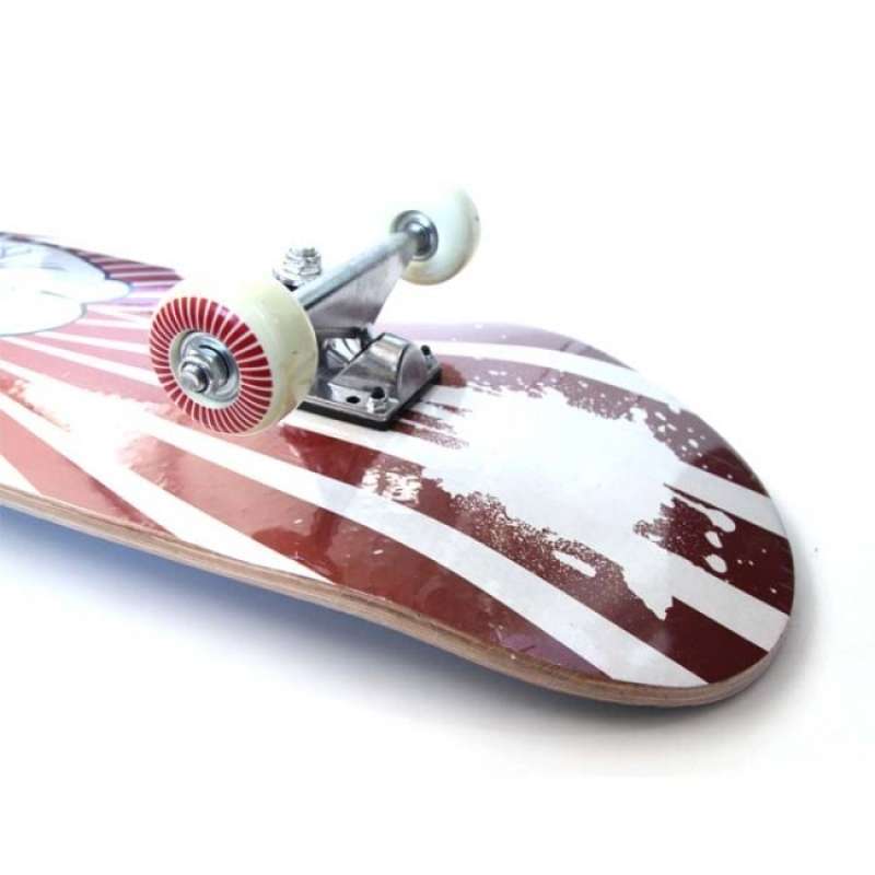 Promo Silverfox Skate Board Maple Red Hand Ly-3108aa-061000022 Diskon ...