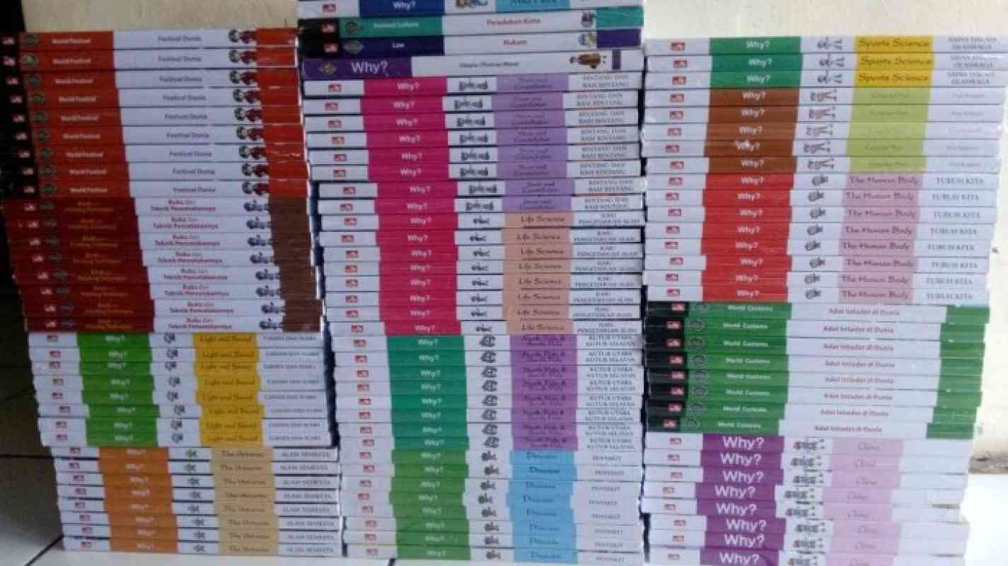 Promo Buku Komik Pengetahuan Why? Diskon 28% di Seller Pilihan Shop - Harapan Jaya, Kota Bekasi ...