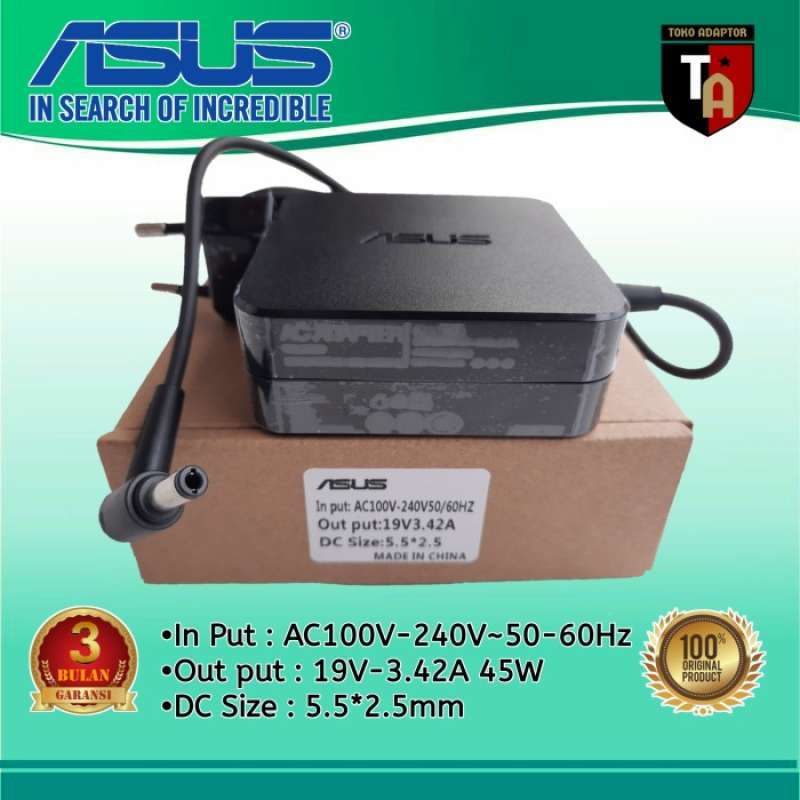 Promo Adaptor Charger Ori Laptop Asus X450 X450C X450CA X450CC X450VC 3.42 5 Diskon 23% di ...