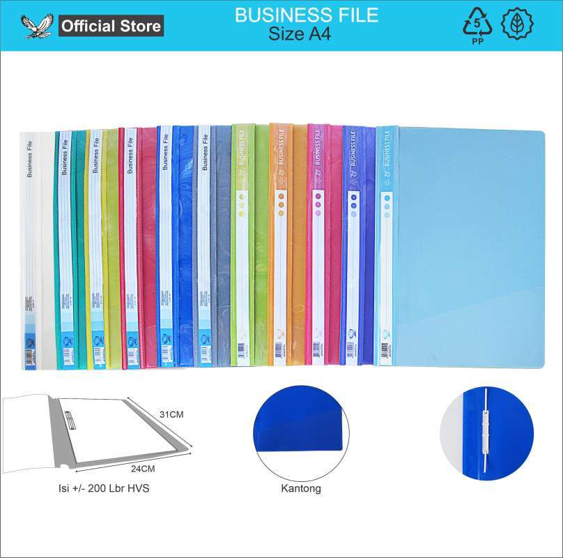 Jual Eagle Files Business File Bisnis File Kantong Map Tempat Dokumen ...