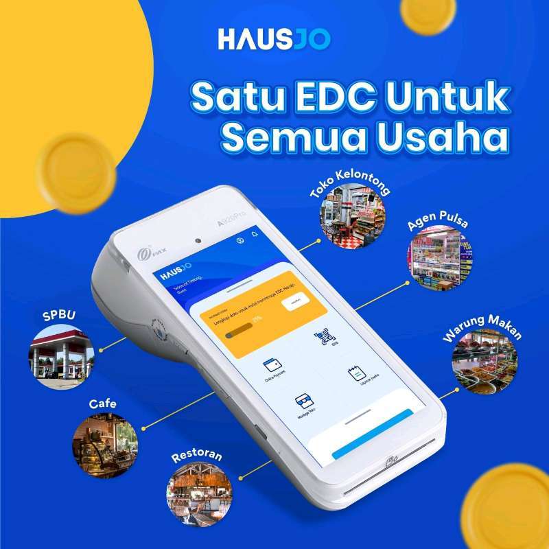 Promo Mesin Edc Mini Android Pax A920 Pro Hausjo Diskon 5% Di Seller Hausjo Corporation - Petir ...