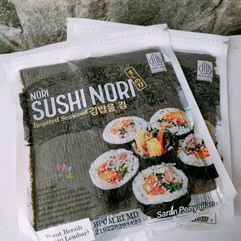 Jual Java Super Food Sushi Nori Isi 20 Lembar Lembaran Sushi Di Seller ...