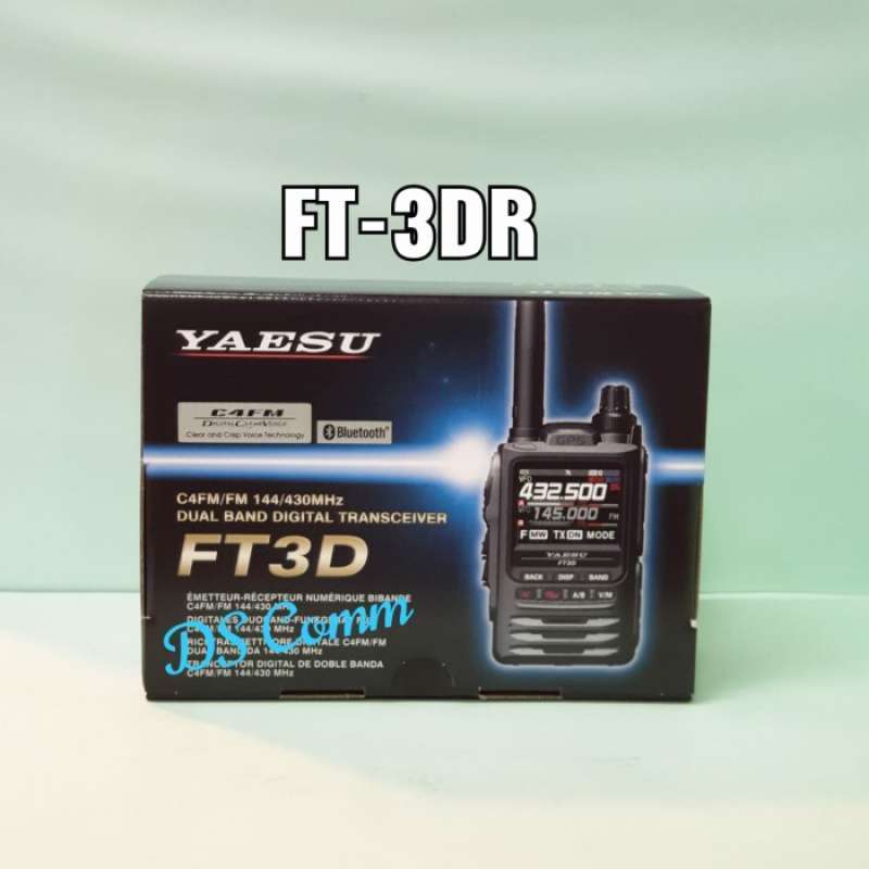 Promo Yaesu FT-3D HT Dual Band Digital Analog Ori New Garansi FT3D FT3 Diskon 23% di Seller ...