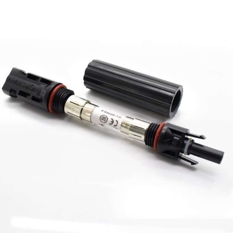 Promo 2pcs - Mc4 Inline Fuse Dc 1000v 15a Solar Cell Panel Surya ...