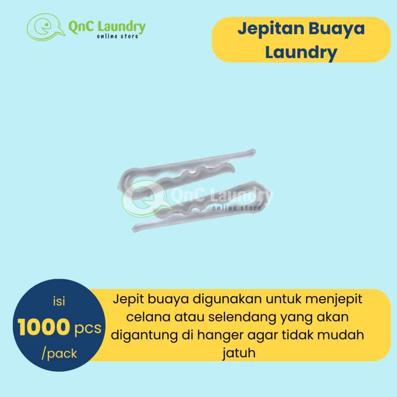 Jual Jepit Buaya Laundry di Seller QNC LAUNDRY - Kassi-Kassi, Kota ...
