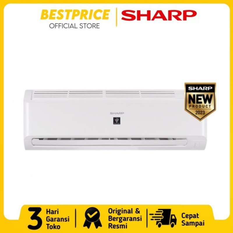 Promo Ac Sharp 3/4 Pk Ah-Ap7Bmy Ac Split 3/4 Pk Sharp Plasmacluster Low Watt Diskon 3% di Seller ...