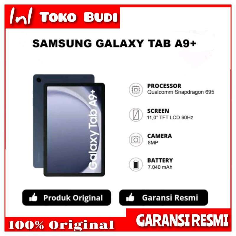 Jual Samsung Galaxy Tab A9 Plus A9+ Wifi 4/64 Garansi Resmi Sein - No Bonus Grey Wifi 4/64 di ...