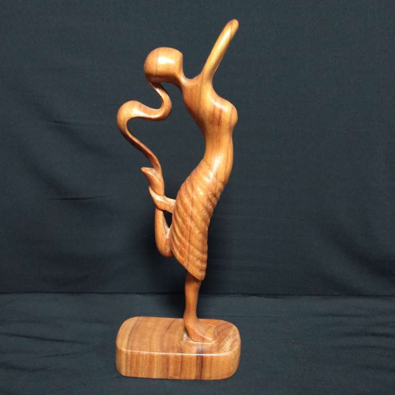 Jual Hiasan Pajangan Rumah Patung Kayu Dekorasi Rumah Patung Ballet Di ...